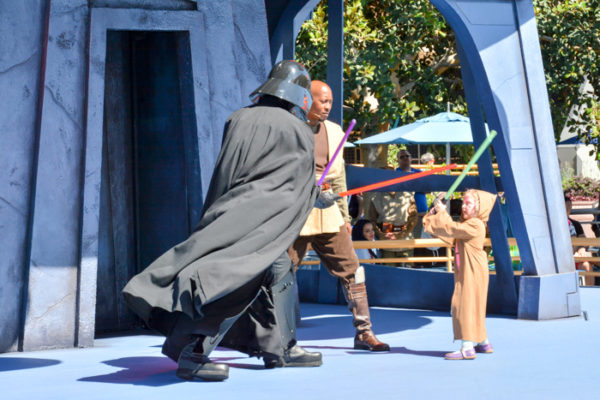 Jedi Training: Trials of the Temple, Disneyland - Adventure, baby!