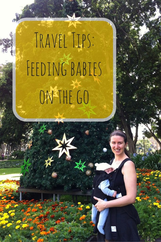 Tips for feeding babies on the go - Adventure, baby!