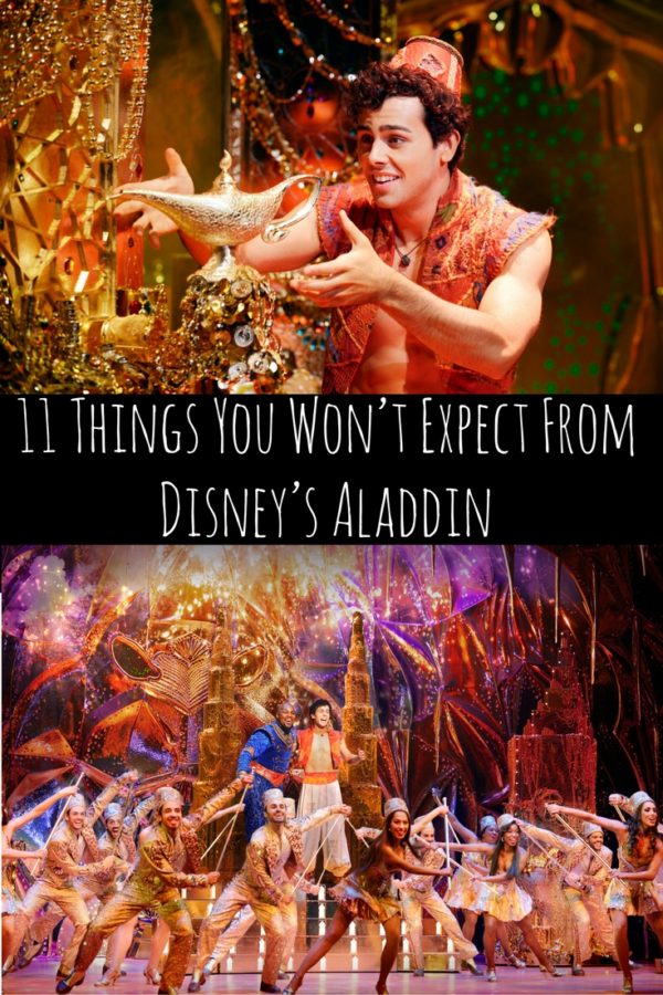 11 Things You Won’t Expect From Disney’s Aladdin, The Musical Comedy ...