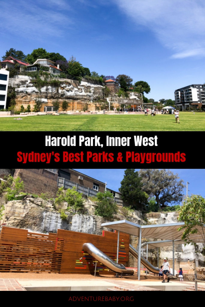Harold Park and Playground, Sydney - Adventure, baby!