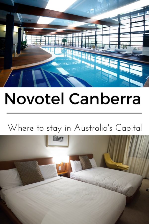 Hotel Review: Novotel Canberra - Adventure, baby!