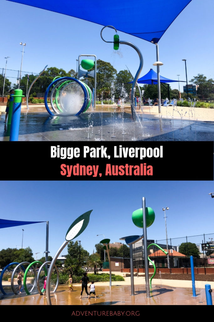 Bigge Park Water Play Liverpool, Sydney, Australia - Adventure, baby!
