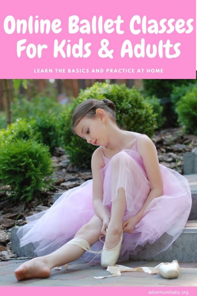Online ballet classes for kids and adults - Adventure, baby!