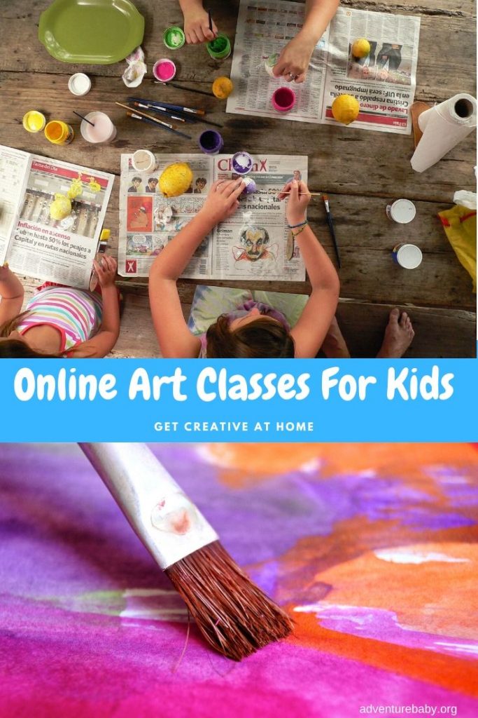 Get Creative At Home With These Online Art Classes For Kids - Adventure, baby!